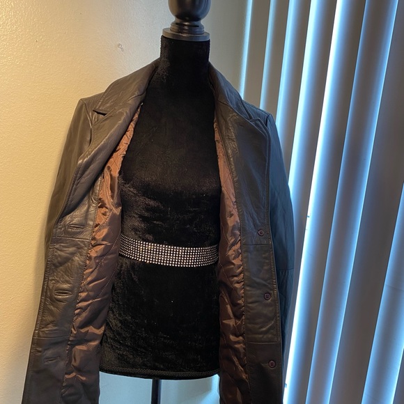 Excelled | Jackets & Coats | Excelled Brown Leather Jacket Gorgeous ...